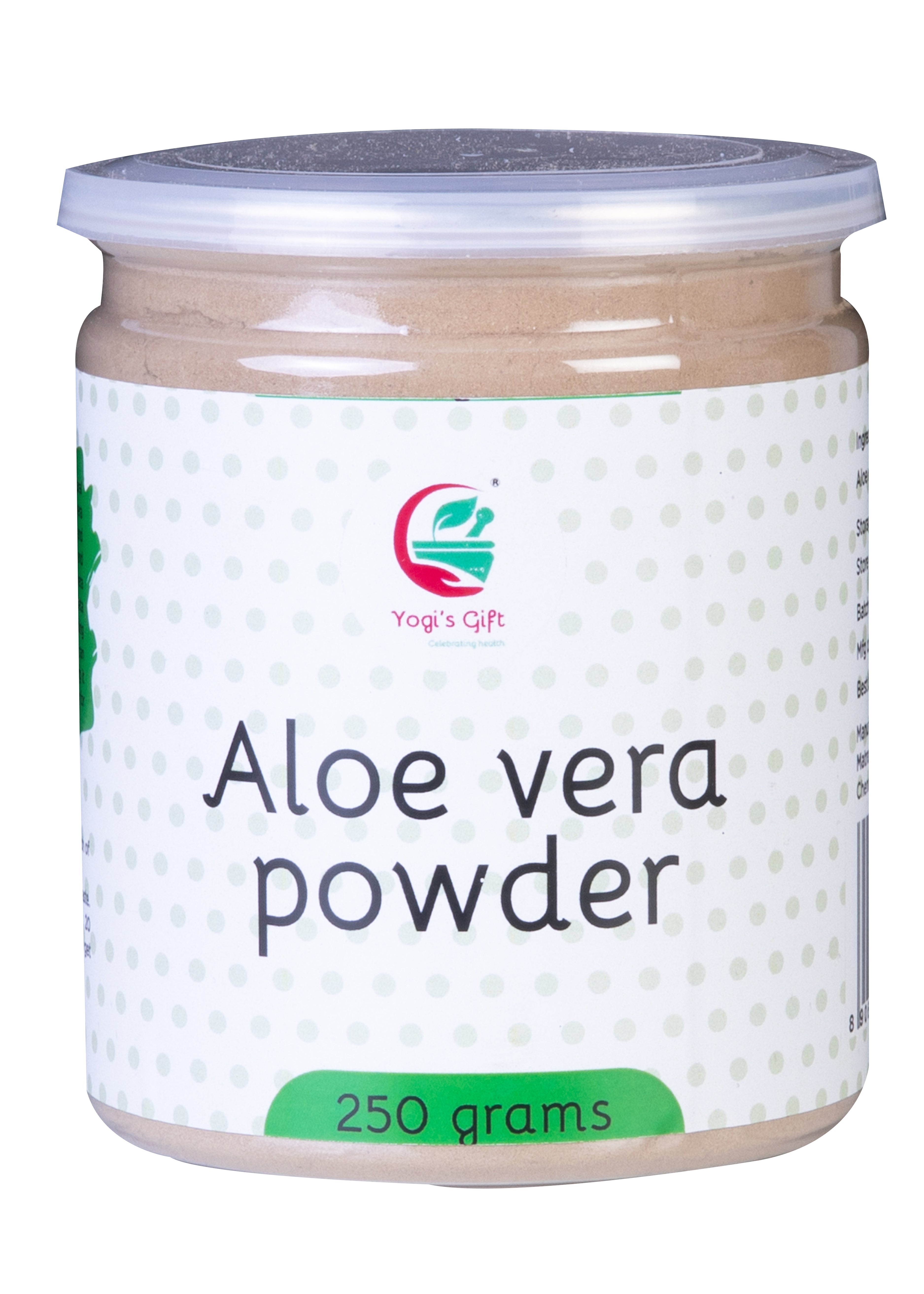 Aloe vera powder | 250 grams | Moisturizing face mask ingredient for d ...