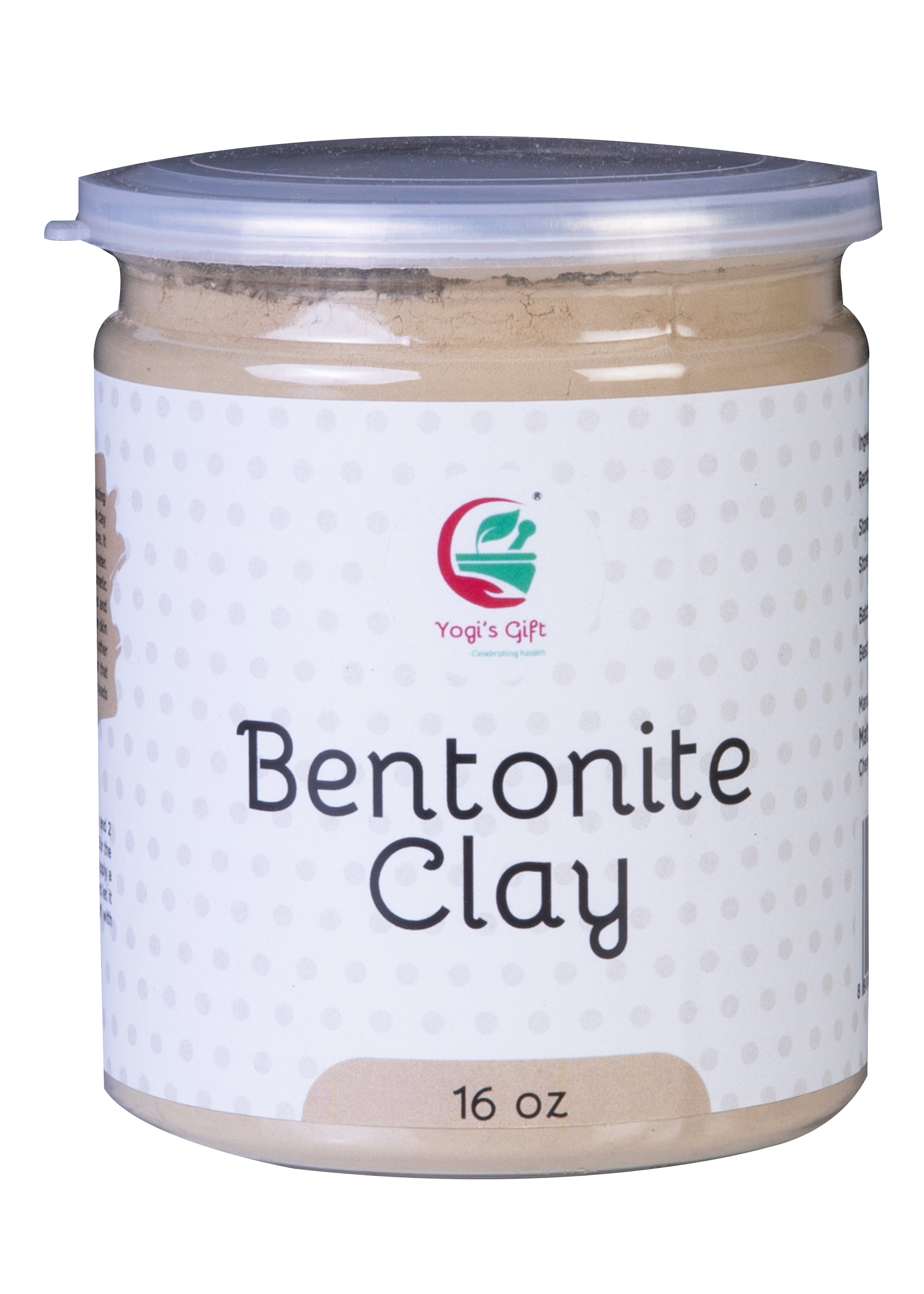 Bentonite Clay Powder 16 oz | 100% Pure Clay For Face Mask & Soap Maki – Yogi's Gift