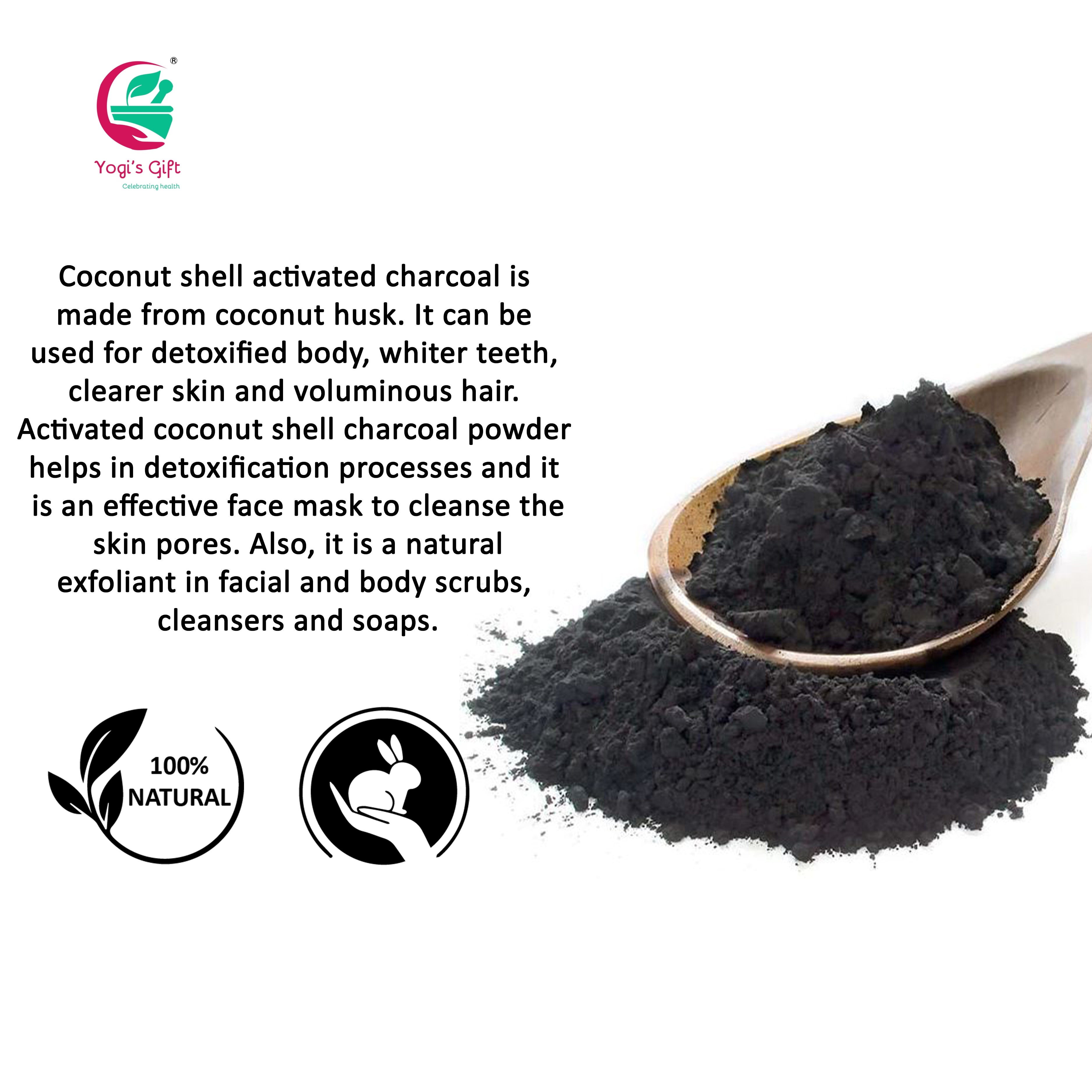 Activated Charcoal Powder Food Grade 10 oz | Perfect Particle Size for ...