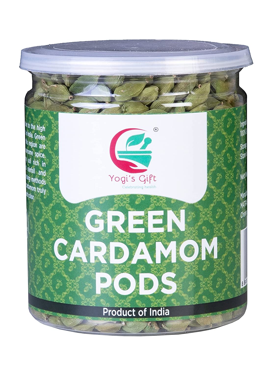 Green Cardamom pods Whole 6 Oz | Flavourful Indian Cardamon Spice | Fr ...