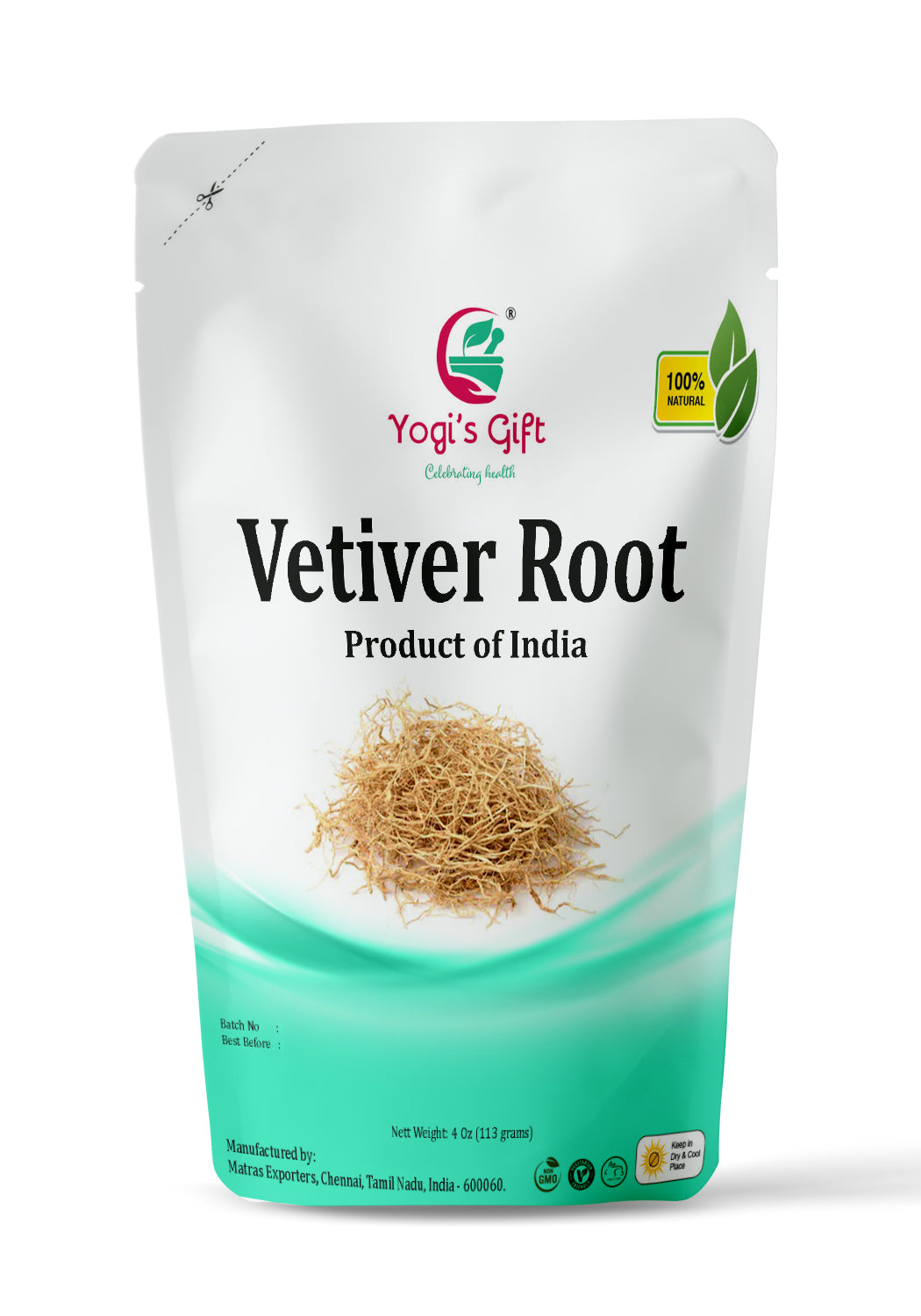 Vetiver Root 4 oz | Great Aromatic Roots | 100% Pure and Natural Mesme ...